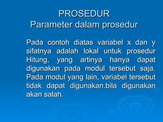 Algoritma - prosedur dan fungsi | PPT
