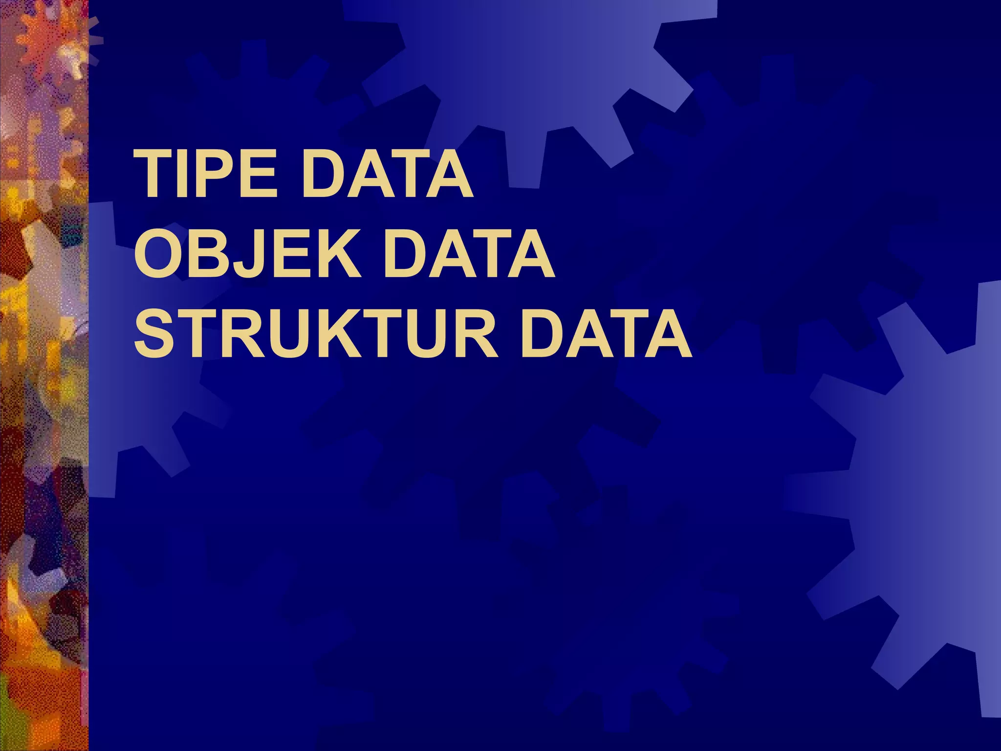 Algoritma - tipe data | PPT