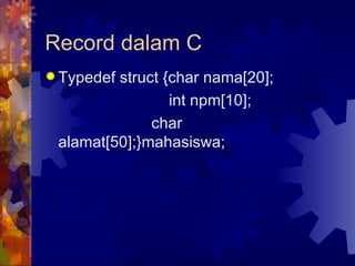 Algoritma - tipe data | PPT