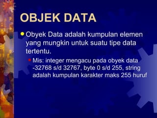 Algoritma - tipe data | PPT