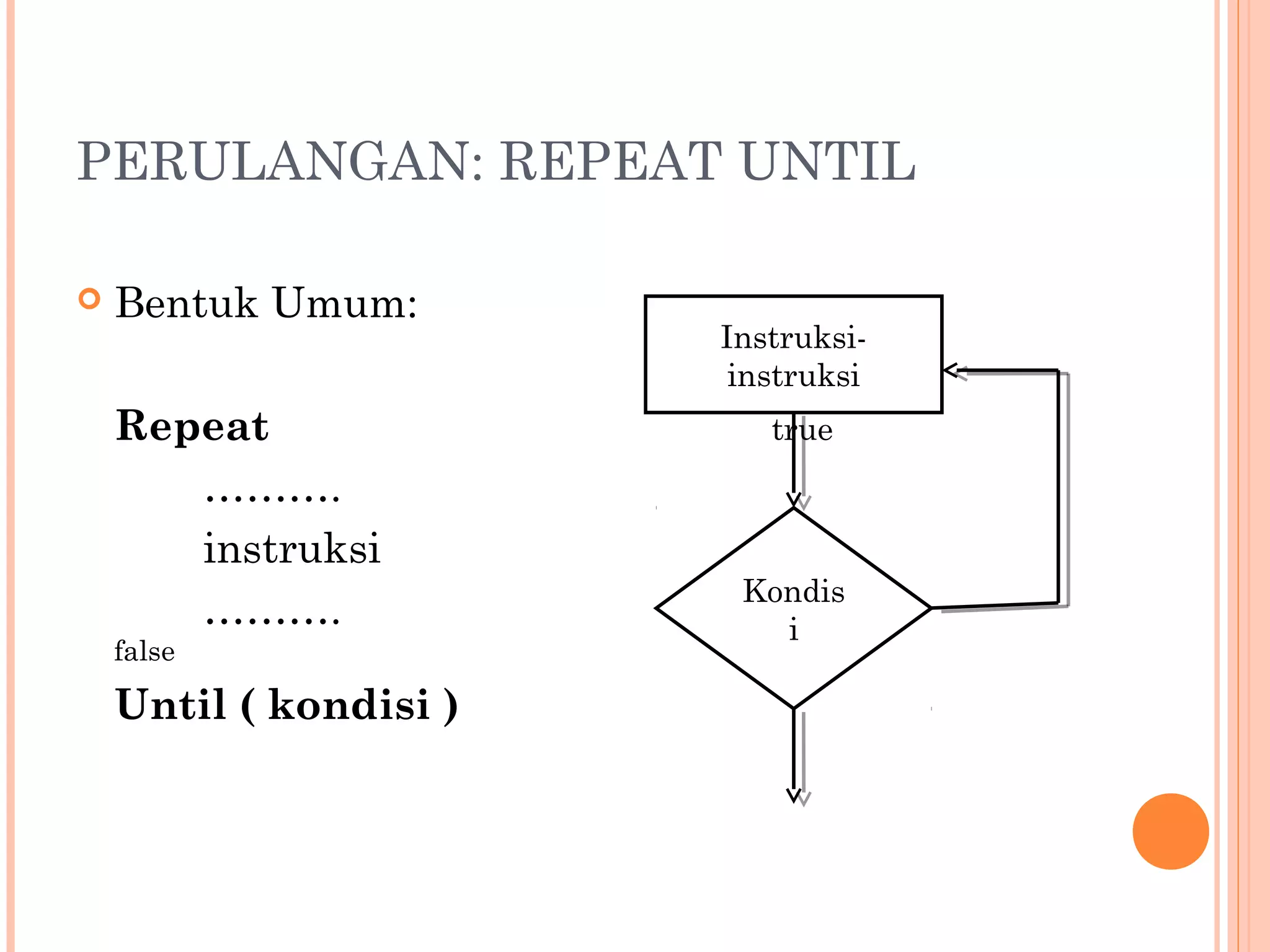 Algoritma 1 pertemuan 5 | PPT