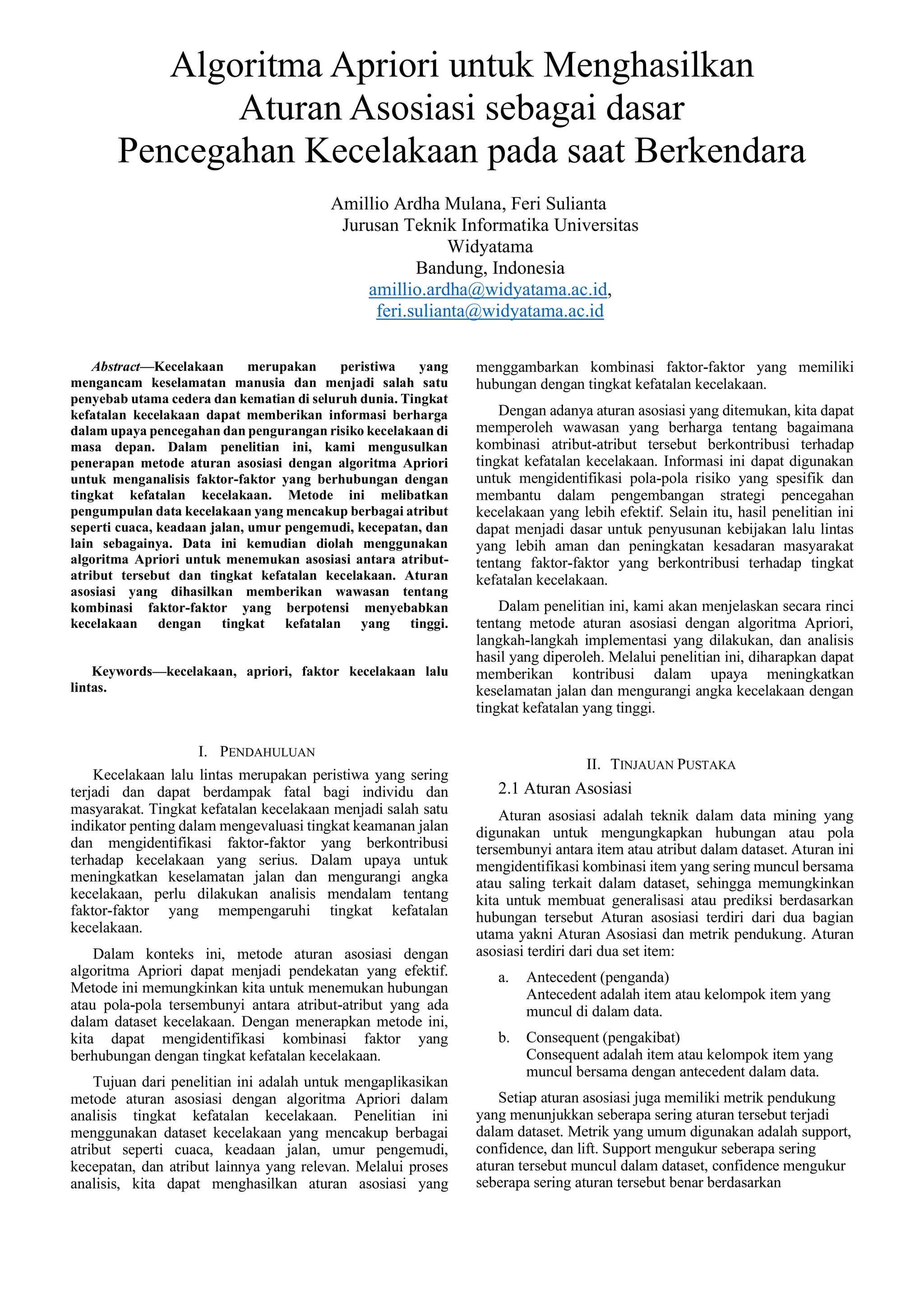 Algoritma Apriori untuk Menghasilkan Aturan Asosiasi Saat Berkendara.pdf