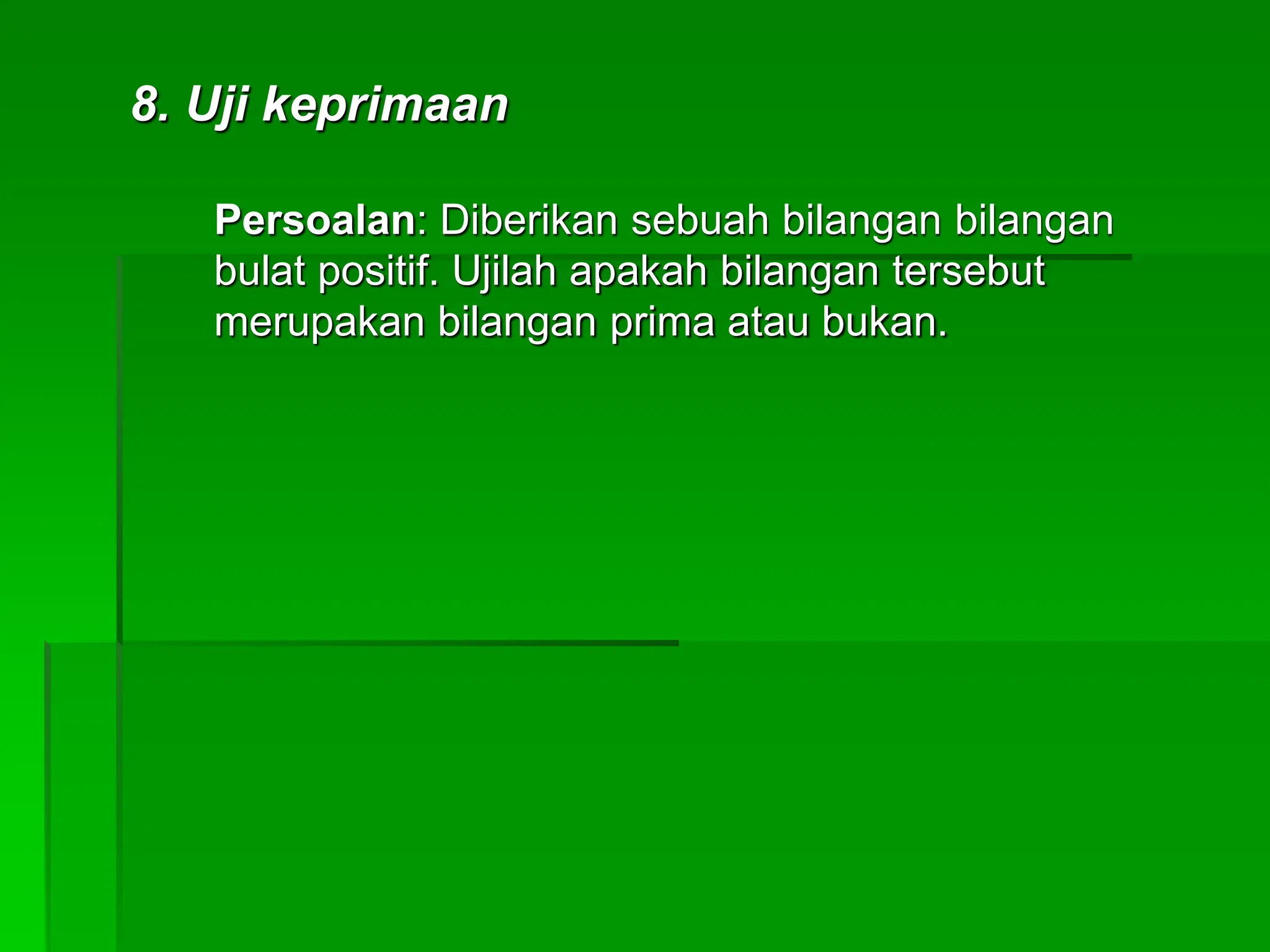 Referensi Materi Algoritma Brute Force Bagian 1 | PPT