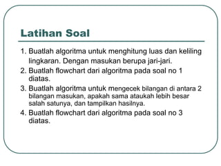 Algoritma dan flowchart | PDF
