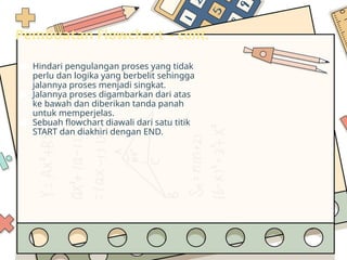 Algoritma dan flowchart SMP kelas 7 TIK | PPT