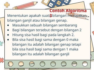 Algoritma dan flowchart SMP kelas 7 TIK | PPT