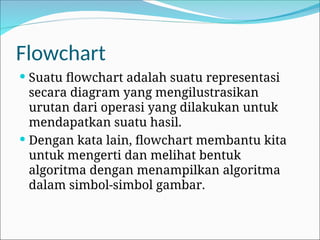 Pengenalan Algoritma dan Flowchart untuk pemula.ppt