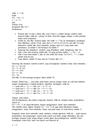 Algoritma dan pemograman | DOCX