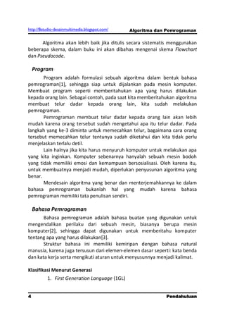Algoritma dan pemrograman | PDF