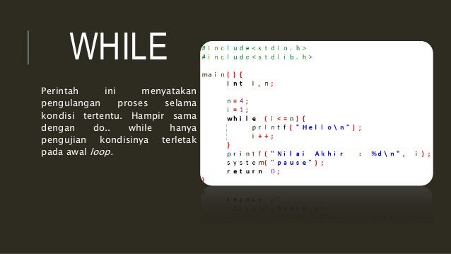 Algoritma dan pemrograman - Disusun oleh Fitri Ratna Dewi | PPT
