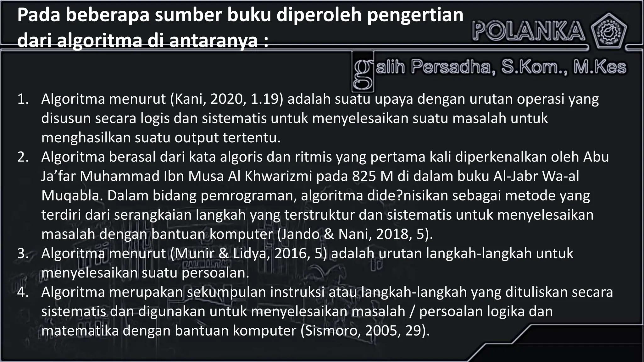 Algoritma Dan Pemrograman komputer, rekam medis | PPTX