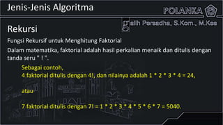 Algoritma Dan Pemrograman komputer, rekam medis | PPTX