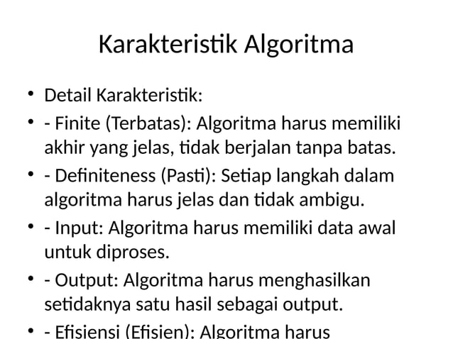 Pengantar Mata Kuliah Algoritma_dan_Pemrograman | PPT