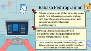 Algoritma dan Pemrograman Bahasa Pemrograman.pdf