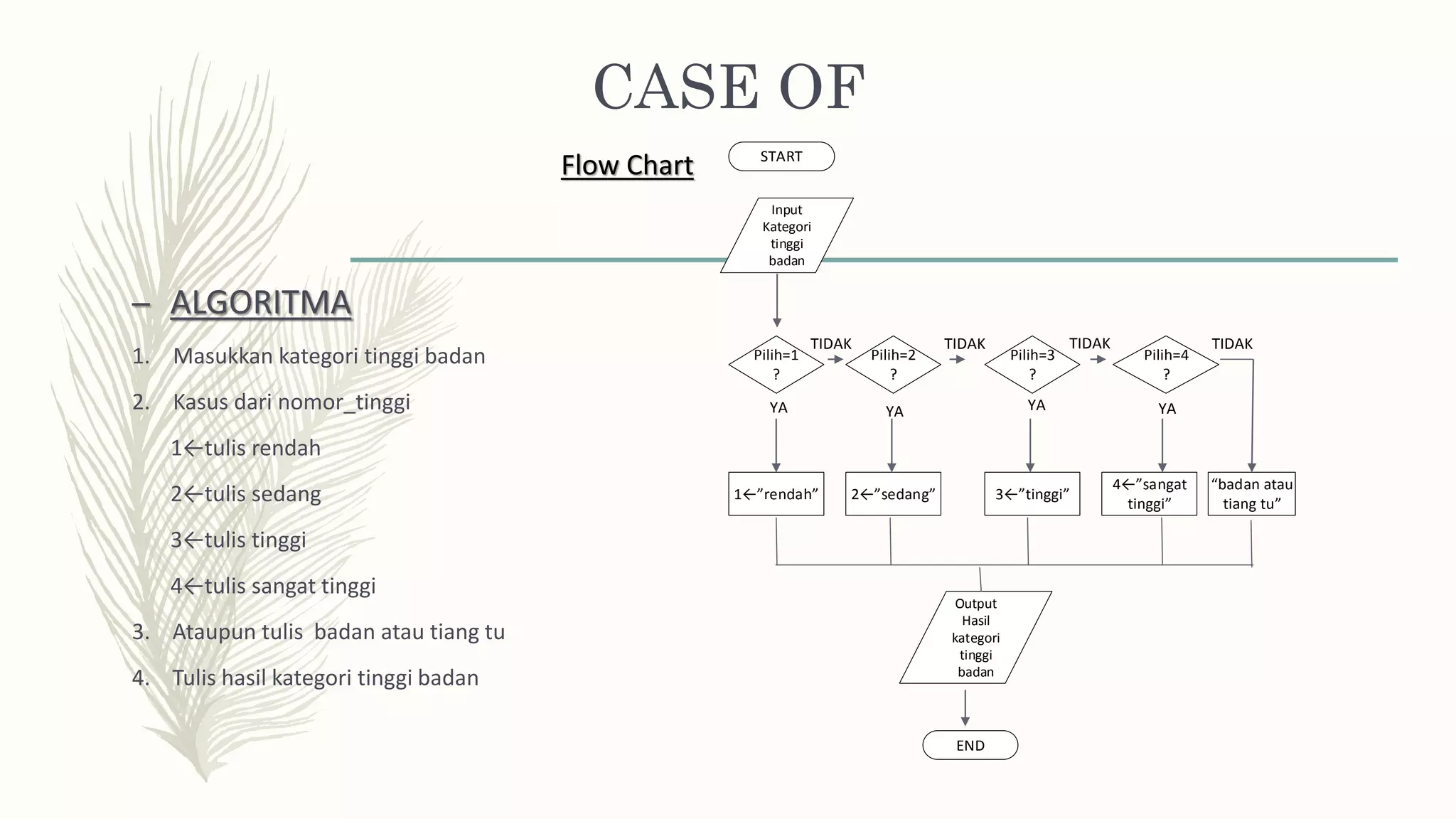 Algoritma dan pemrograman 1 | PPT
