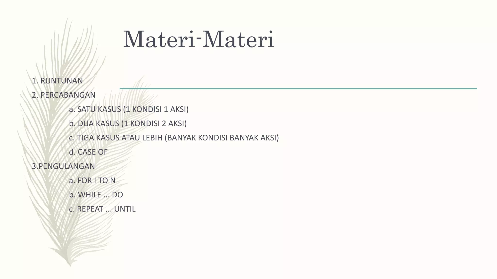 Algoritma dan pemrograman 1 | PPT