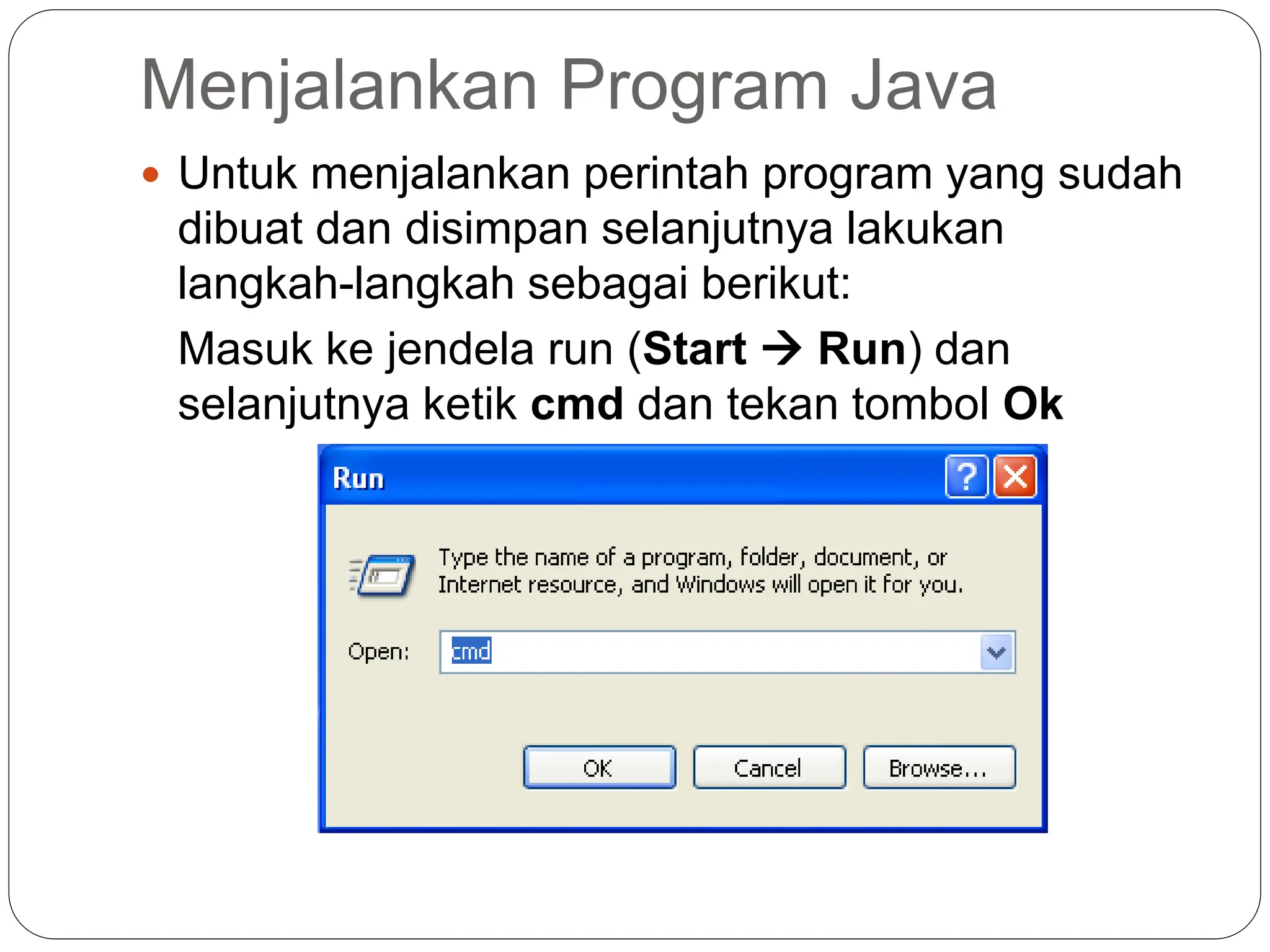 ALGORITMA DAN PEMROGRAMAN JAVA.ppt bisa untuk referensi | PPT