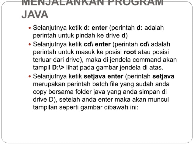 ALGORITMA DAN PEMROGRAMAN JAVA.ppt bisa untuk referensi | PPT