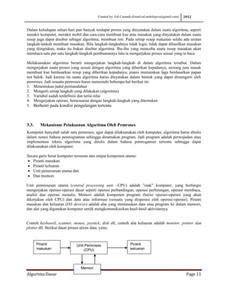 Dasar Algoritma ECasnadi | PDF
