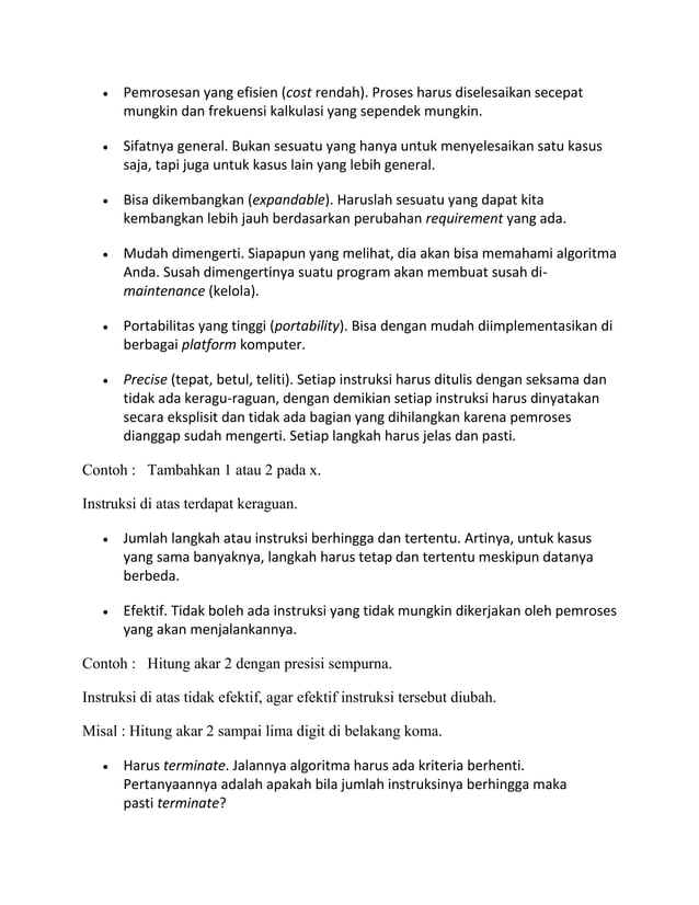 Algoritma & dasar pemrograman | PDF