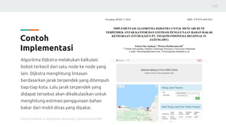 Algoritma Dijstra | PDF