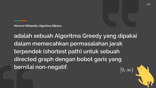 Algoritma Dijstra | PDF