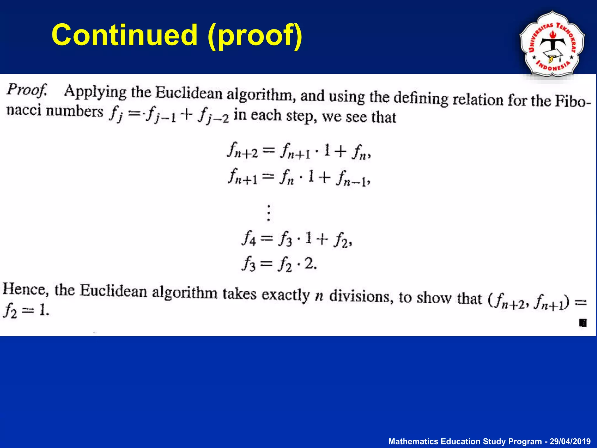 Algoritma euclid | PPT
