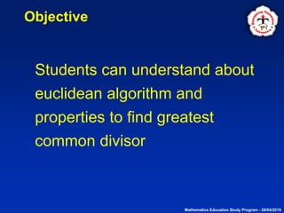 Algoritma euclid | PPT
