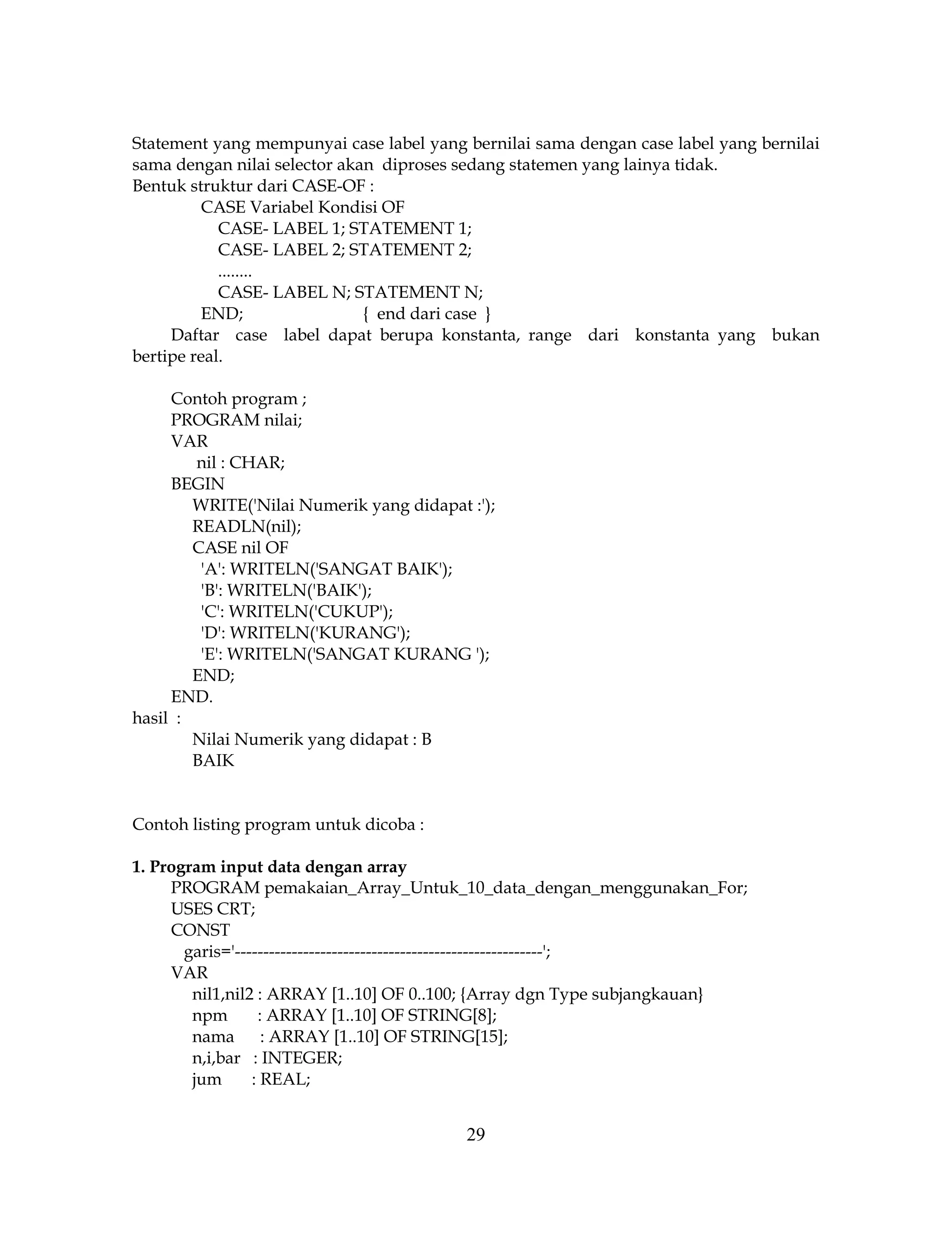 Modul Pascal Mengenal Flowchart | PDF