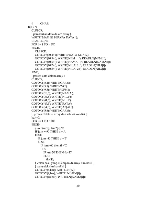 Modul Pascal Mengenal Flowchart | PDF