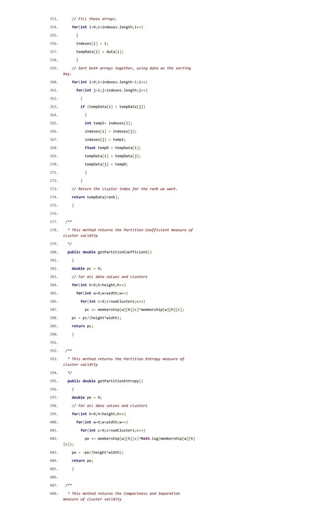 Algoritma fuzzy c means fcm java c++ contoh program | PDF