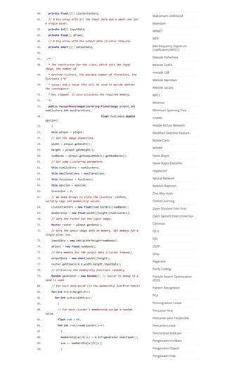 Algoritma fuzzy c means fcm java c++ contoh program | PDF Algoritma fuzzy c means fcm java c++ contoh program | PDF