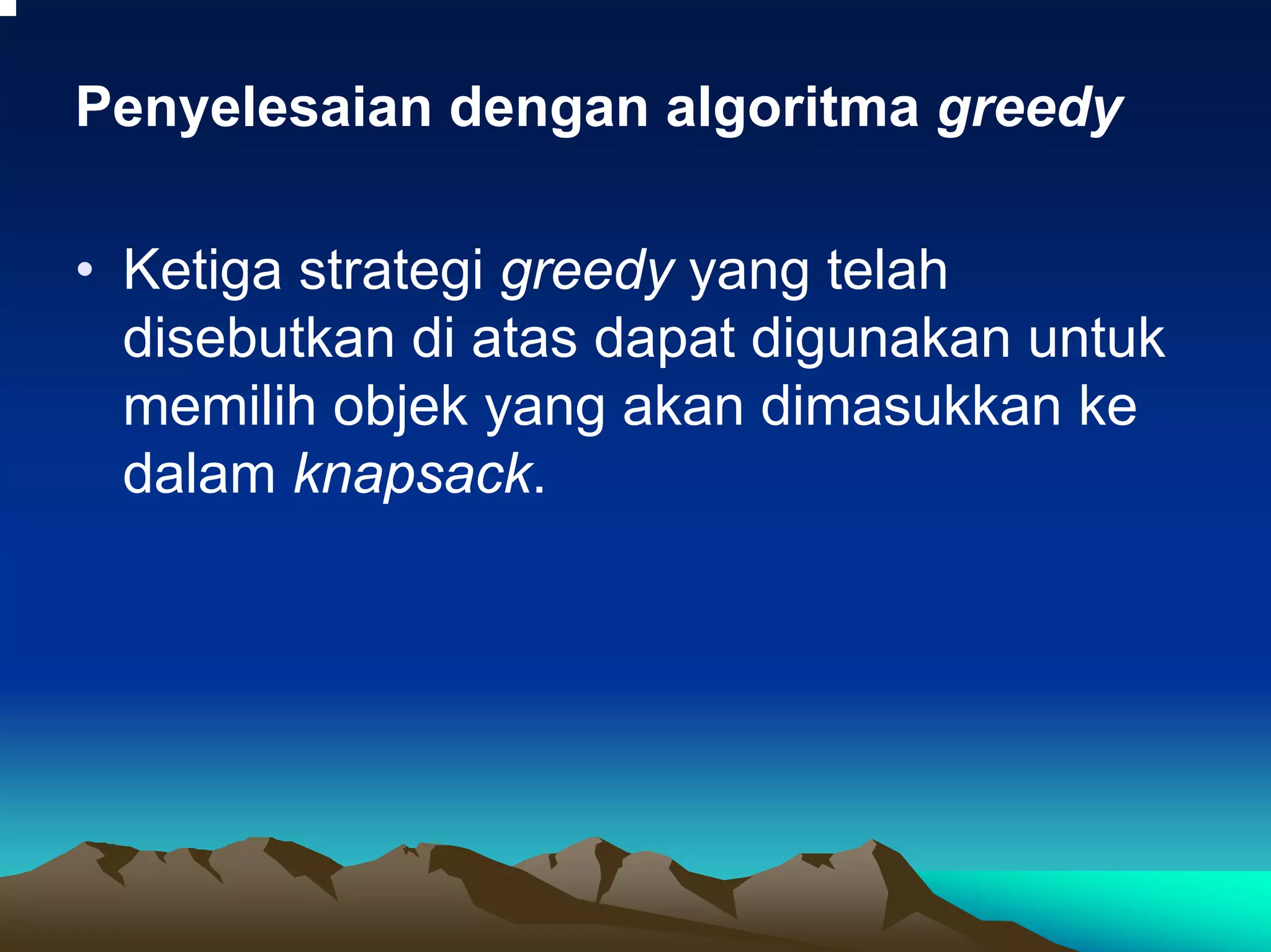 Algoritma greedy | PDF