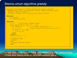 Algoritma greedy | PDF