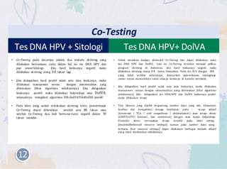algoritma test iva papsmear co testing hpv dna hogi | PDF