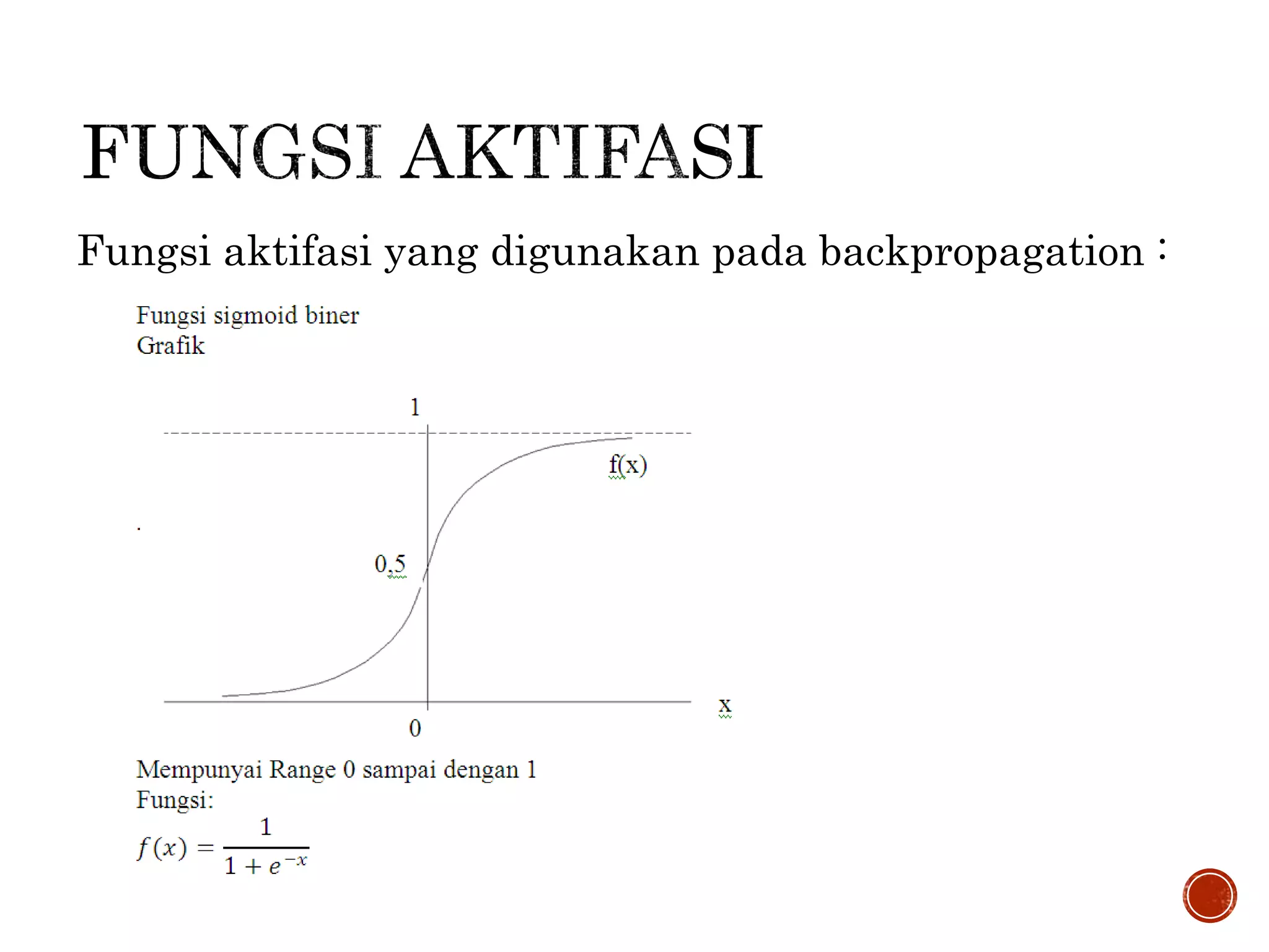 Algoritma jst backpropagation | PPTX