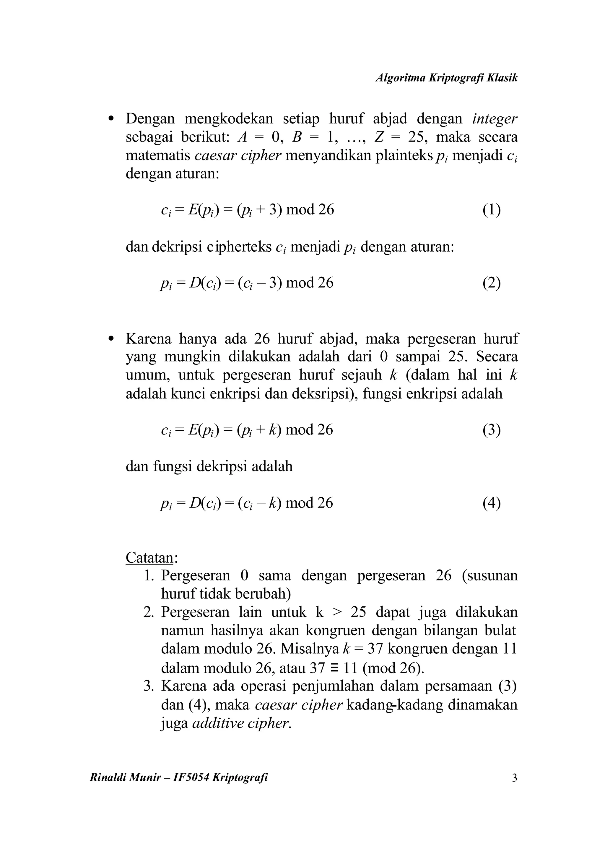 Algoritma Klasik | PDF