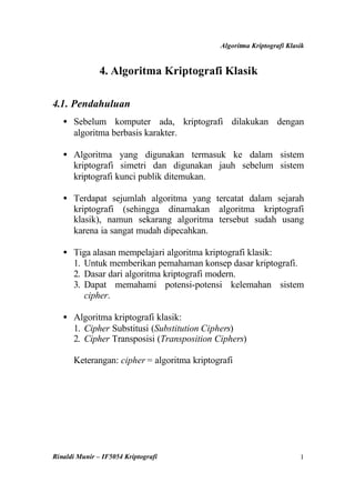 Algoritma Klasik | PDF