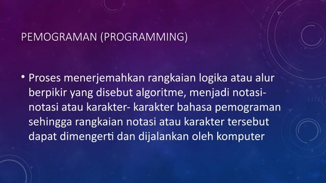 Algoritma pemograman Algoritma pemograman | PPTX