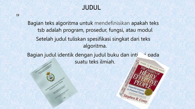 Algoritma Pemrograman Pengantar Dan Pengertian Penrtian Dasar Ppt