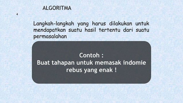 Algoritma Pemrograman Pengantar dan Pengertian Penrtian Dasar | PPT