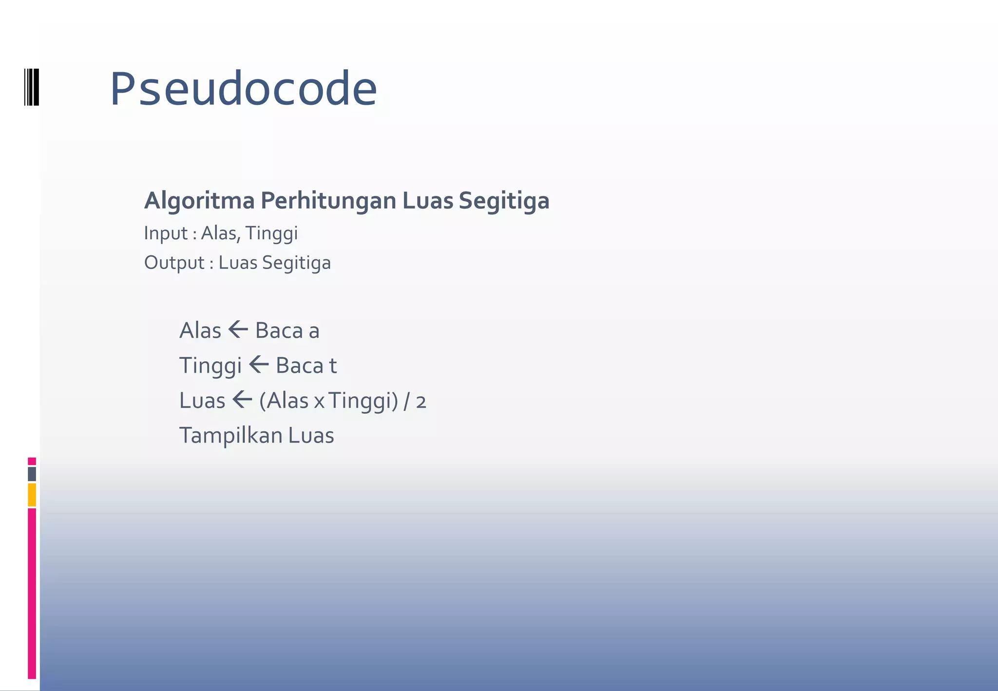 Algoritma & Pemrograman | PPTX