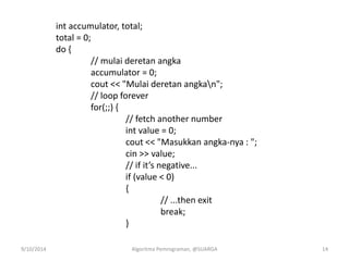 Algoritma pemrograman 11 | PPTX