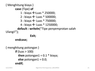 Algoritma pemrograman 12 | PPTX