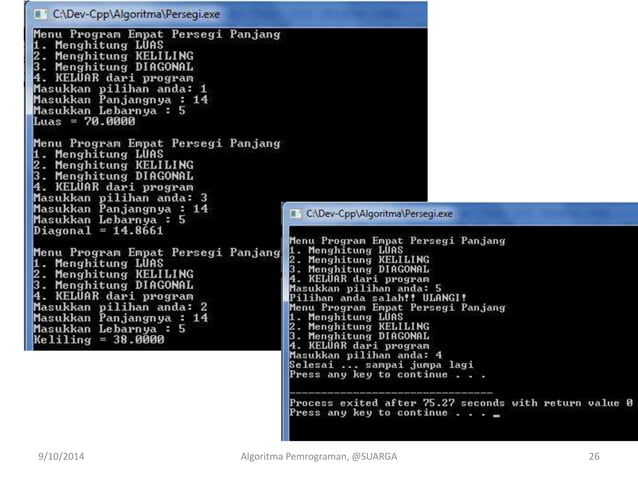 Algoritma pemrograman 13 | PPT
