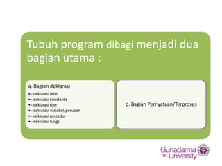 Algoritma Pemrograman 2 | PPTX