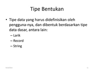 Algoritma pemrograman 4 | PPTX | Programming Languages | Computing