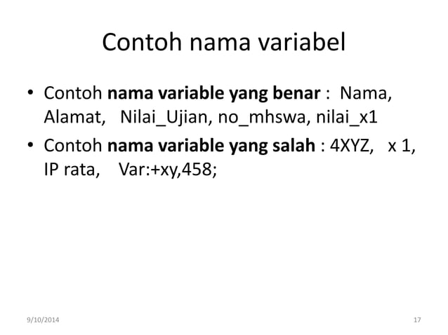 Algoritma pemrograman 4 | PPTX | Programming Languages | Computing