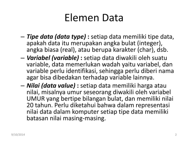 Algoritma pemrograman 4 | PPTX | Programming Languages | Computing
