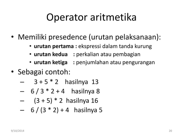 Algoritma pemrograman 4 | PPTX | Programming Languages | Computing